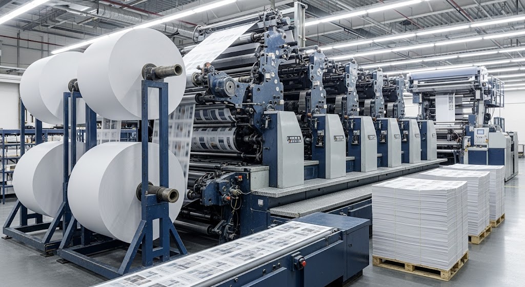 Coldset Offset Printing: Affordable High-Volume